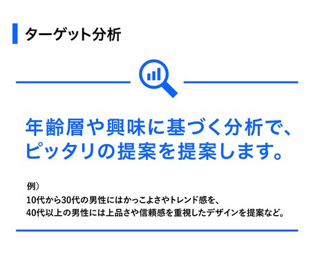 メンズ★ターゲットに合わせたチラシ作成します 男性向けのチラシを制作させていただきます！