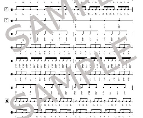基礎練習の楽譜を販売します 打楽器の基礎練習に役立つ楽譜を販売します！ | 音楽・楽器レッスン・アドバイス | ココナラ