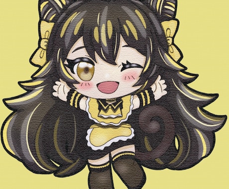 商用利用OK/SDキャラ作成します オリジナルSDキャラ・VTuber・立ち絵