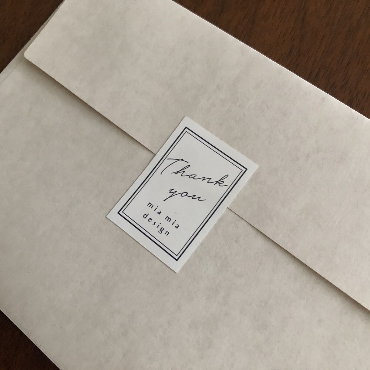 Thank youシールのデータを作成します 現役デザイナーが何度でもコンビニで刷れるデータを作成