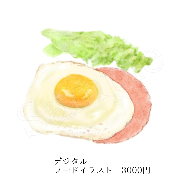 デジタルイラストで美味しさお届けします リアルだけど味のあるイラストです。 | ココナラ