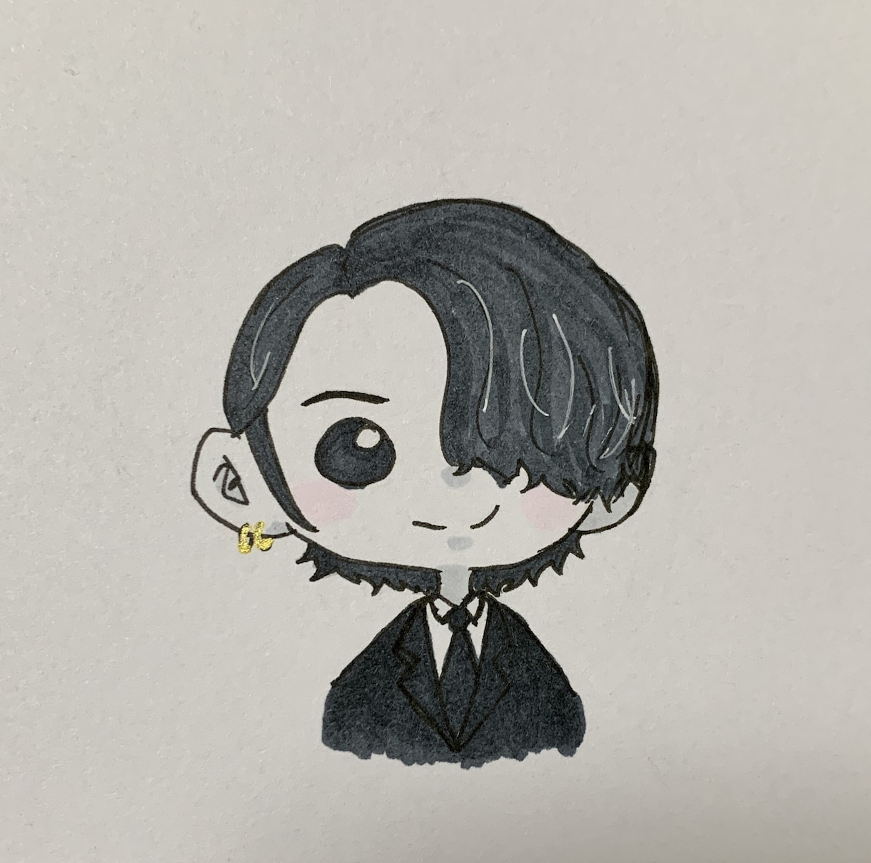 ゆるいタッチでのイラストを描きます リアルな人間ではなくキャラクターぽさを残したイラストです | ココナラ