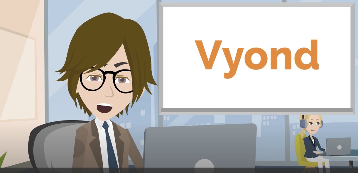 Vyond（ビヨンド）でアニメ動画制作します 2分以内の短い動画はいかがですか。