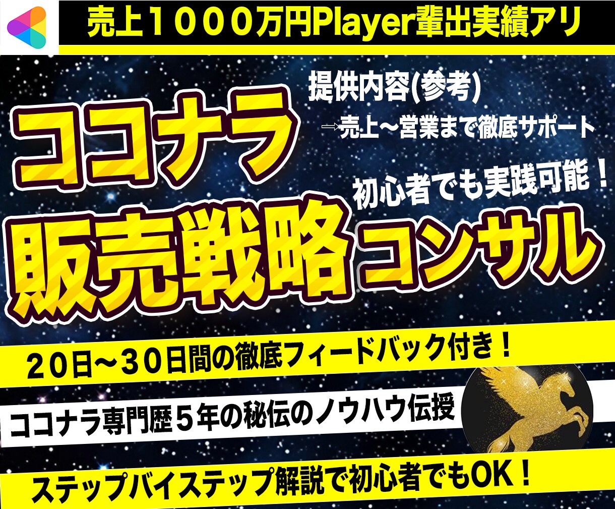30日間ココナラコンサルで売上サポートします 売上、営業のやり方まで！約30日でアカウント改善！