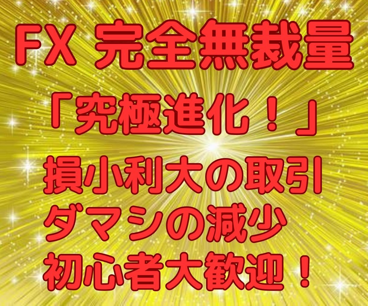 究極進化！完全無裁量で一目でわかるFX手法教えます 損小利大で騙しが減った、白い枠越えたら注文FXの進化版です！ | ココナラ