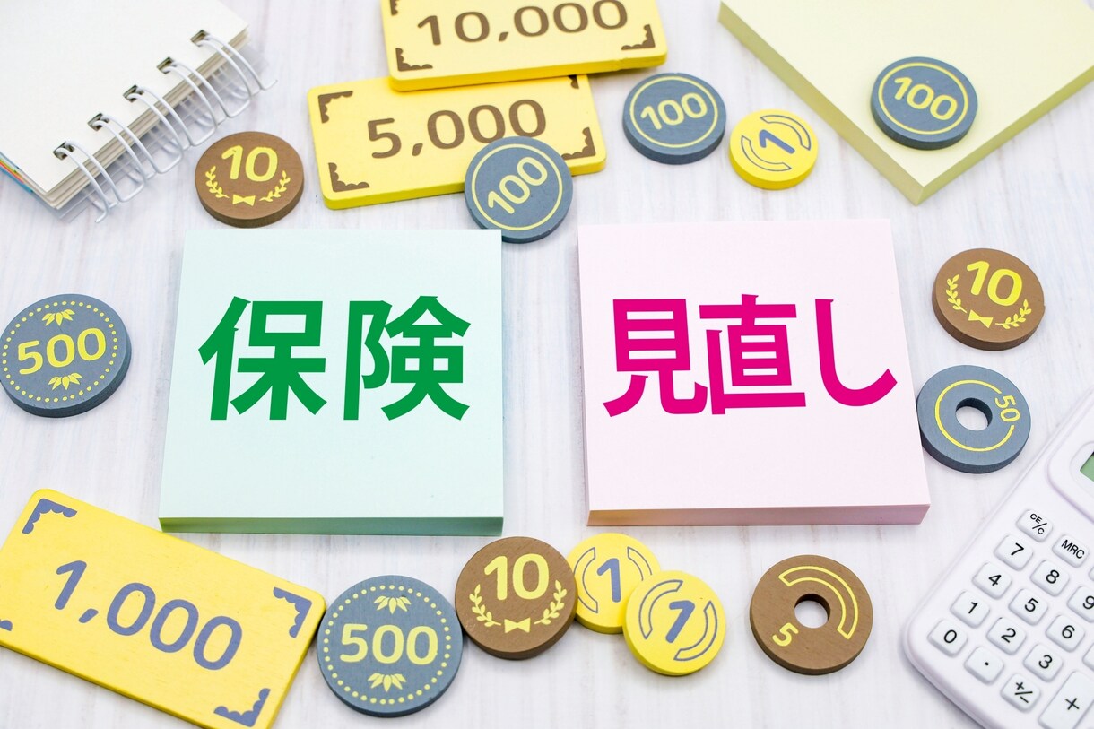 1級FPが第三者の立場で保険を見直し家計節約します 本当に必要な保険だけを見極め、家計のムダを無くします。