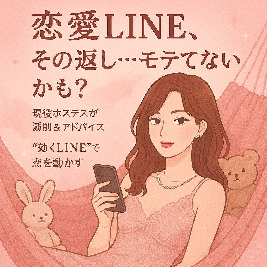プロ目線で“効くLINE”を添削します 恋愛LINE添削｜その返信、モテ度5％かも？ | ココナラ