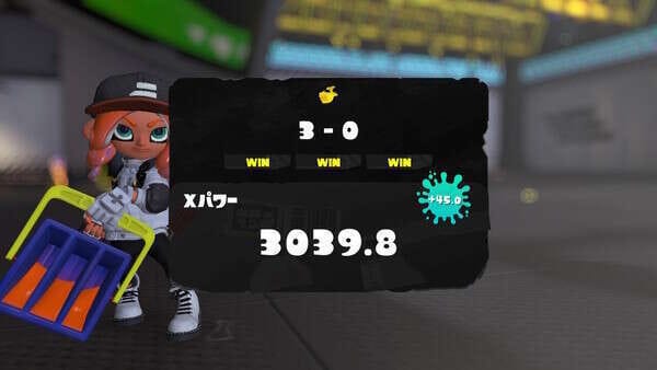 スプラトゥーン3 XP3000が同行します バンカラ、ナワバリ、イベマ等対応します。