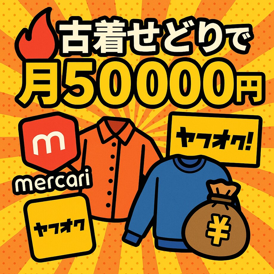 せどりだけで50,000円以上稼ぐ方法教えます 24歳社会人兼せどらーがしていることを皆さんに教えます！