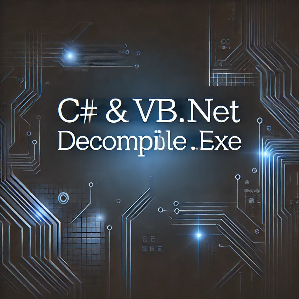 C#,VB.netファイルをデコンパイルします 2024年最新技術でソースコードを提供致します。