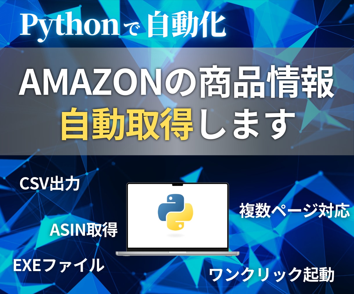 Amazonの価格やASINを一括取得します Pythonを使って情報を取得 | ココナラ