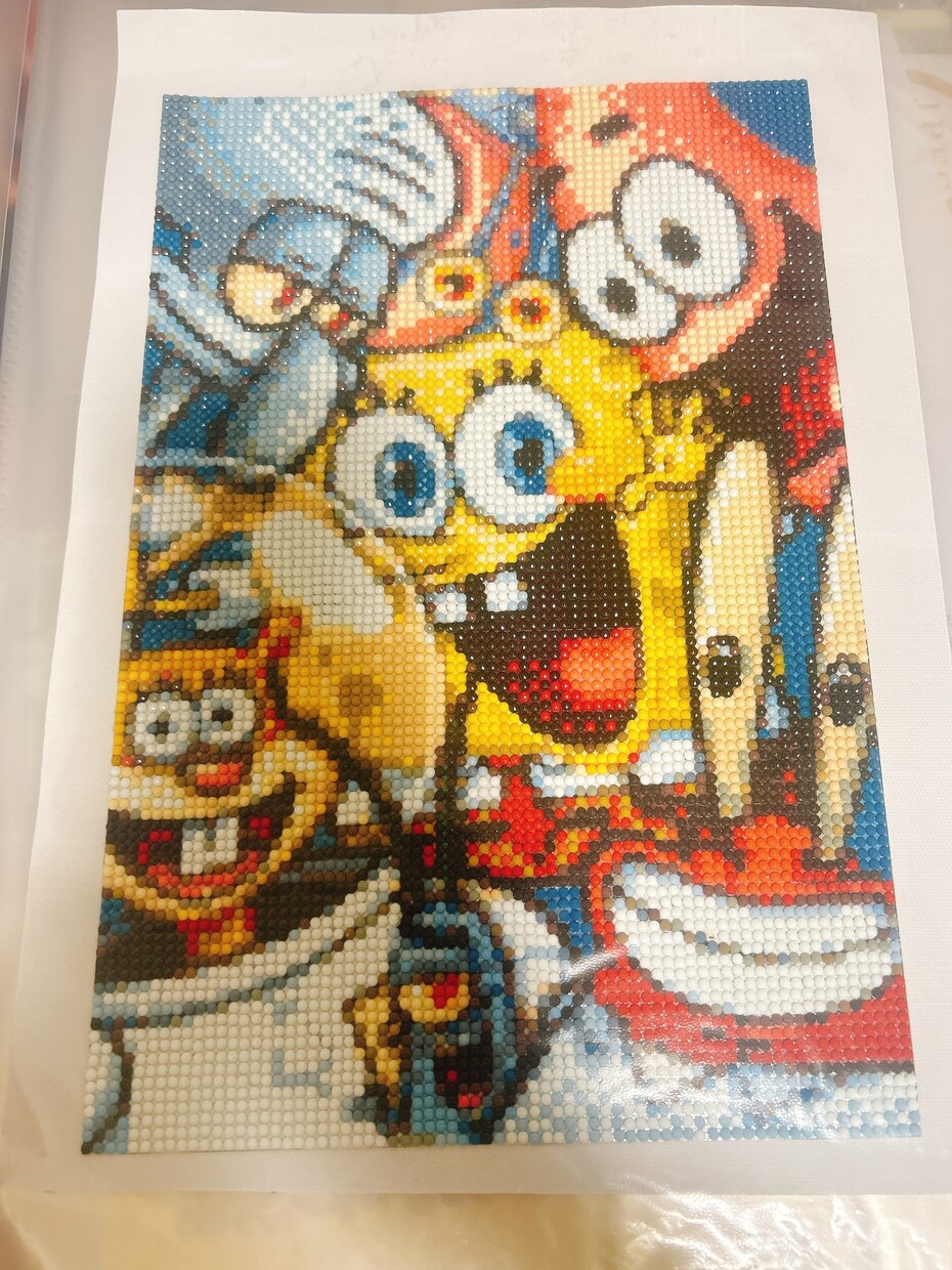 ダイヤモンドアート作成代行します 綺麗な作品をお家に飾りませんか☺️丁寧にお作りします！