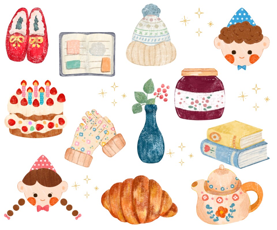 広告やSNS・挿絵で使えるカットイラスト作成します 商用 可愛い食べ物や雑貨｜パッケージロゴ｜アイコンやヘッダー | アイコン作成 | ココナラ