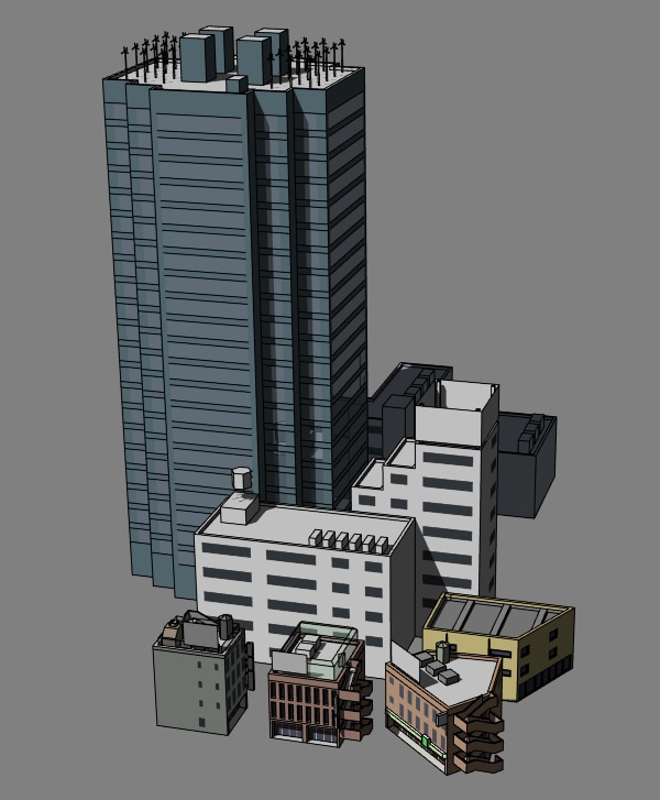 クリップスタジオで使用する3Dモデル作ります 背景に使いやすいパーツ分けであなたの作画をサポートします！ | ココナラ