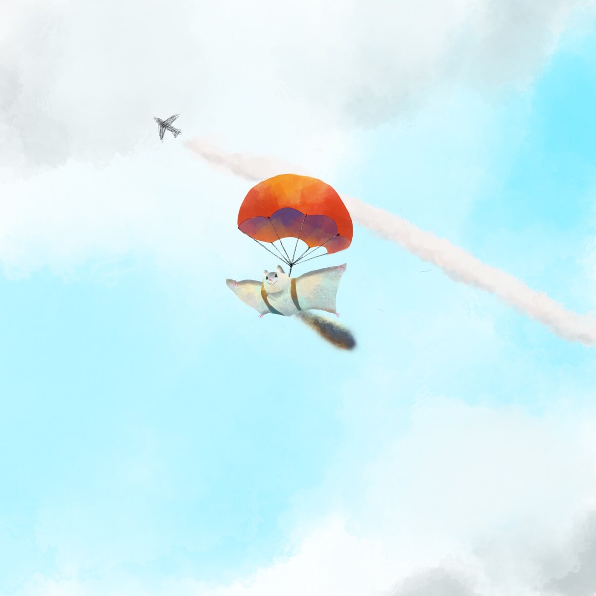 インパクトある、つい読んでしまうイラストを描きます え何？とつい立ち止まって見てしまう、心くすぐられるイラスト