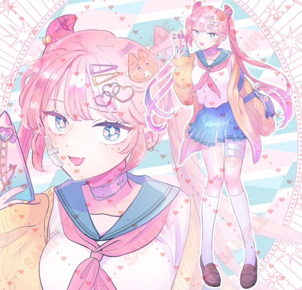 キャラクター立ち絵制作します IRIAM/TRPG/vtuber | キャラクター作成 | ココナラ