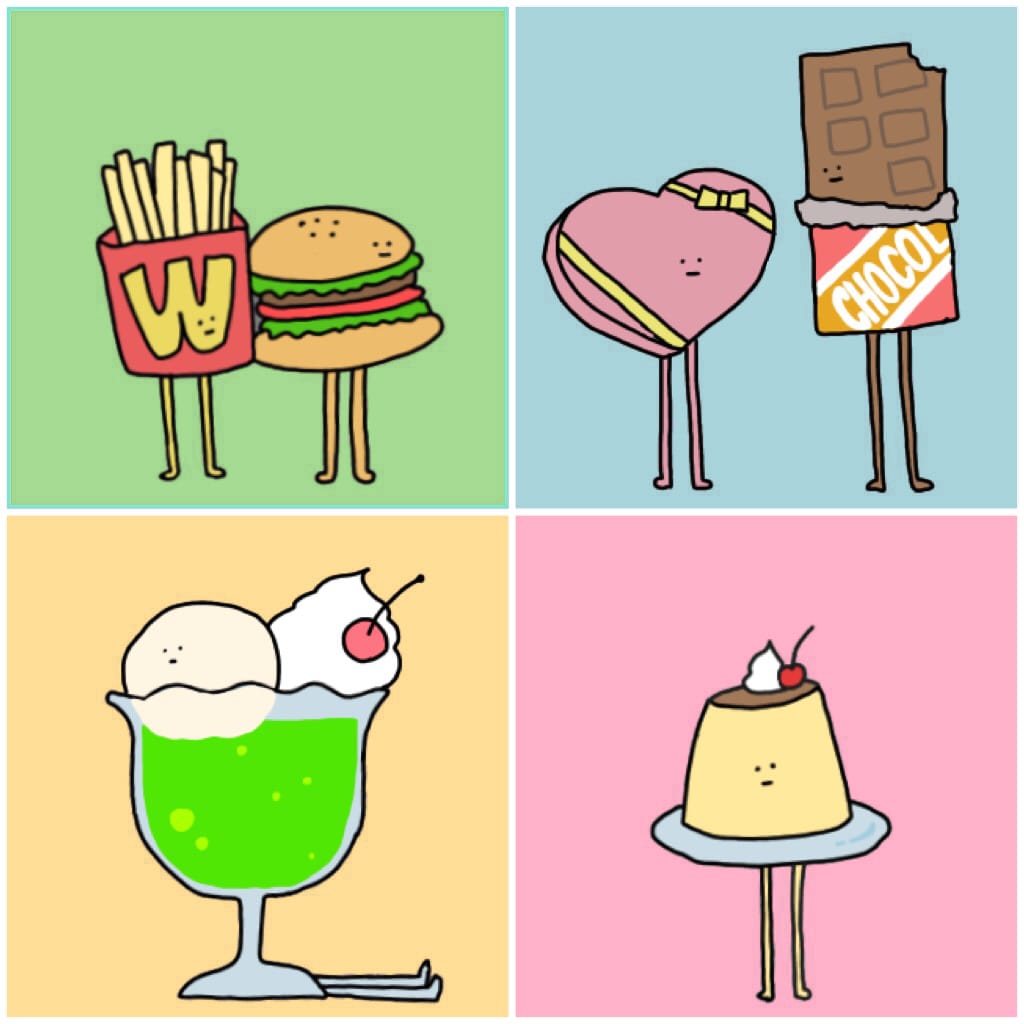 1枚500円！ゆるかわシュールなアイコン描きます 親しみやすいアイコンで好感度UP♡ | ココナラ