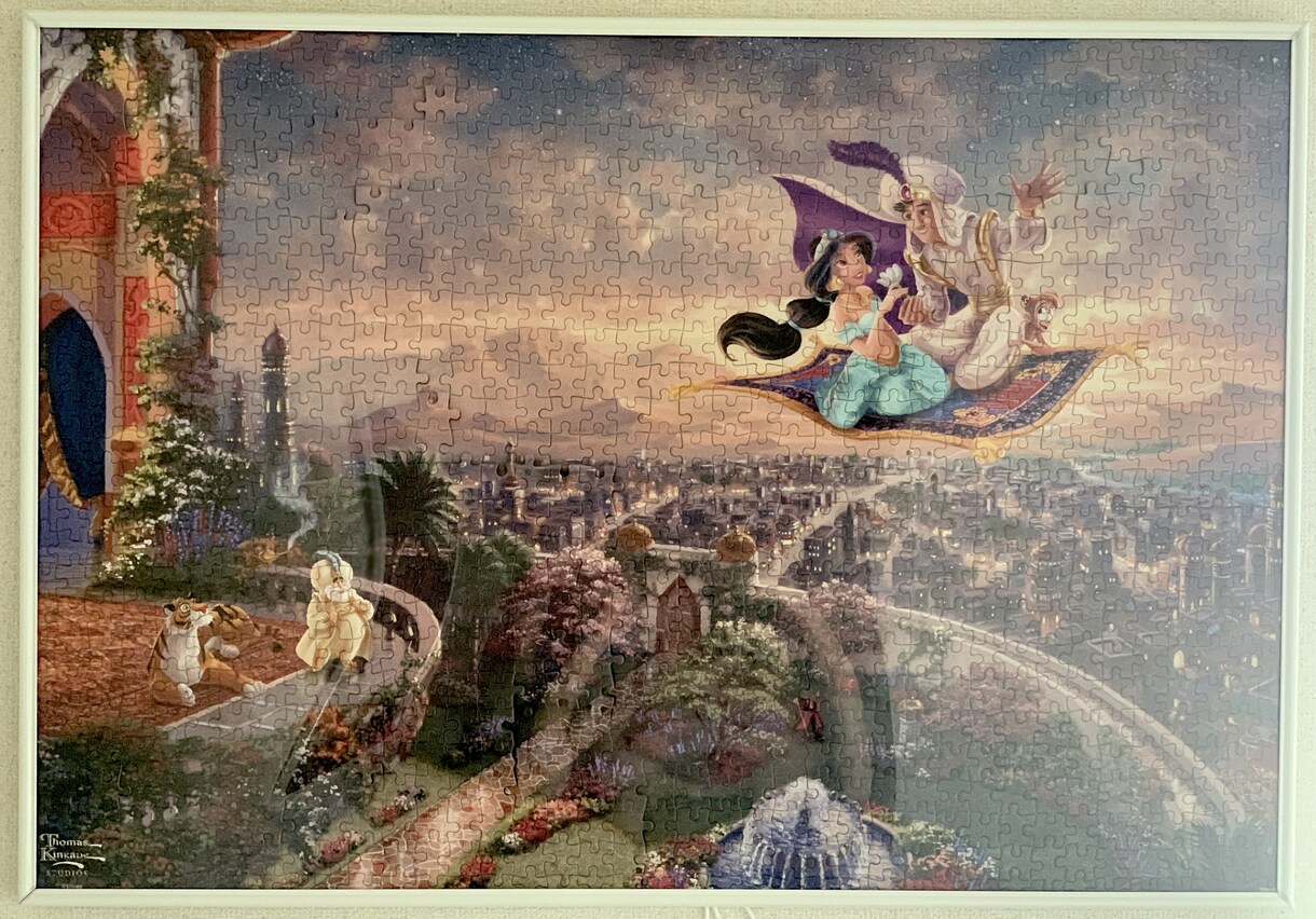 ジグゾーパズルの組み立て代行いたします ディズニーパズルや世界最小パズル等が得意です!!