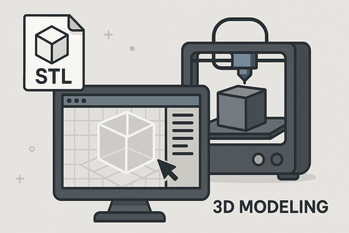 3Dプリンタで出力できる3Dデータを作成します 3Dプリンタをもっと活用するお手伝いをします！