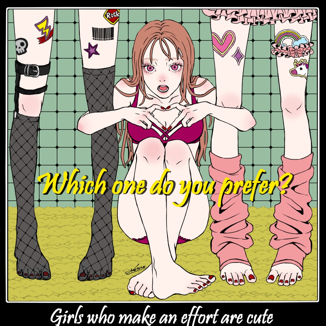 企業実績有り/ポップ＆ダーク系一枚絵描きます ポップで映える1枚絵！SNS・Vライバー・Vtuber対応! | ココナラ