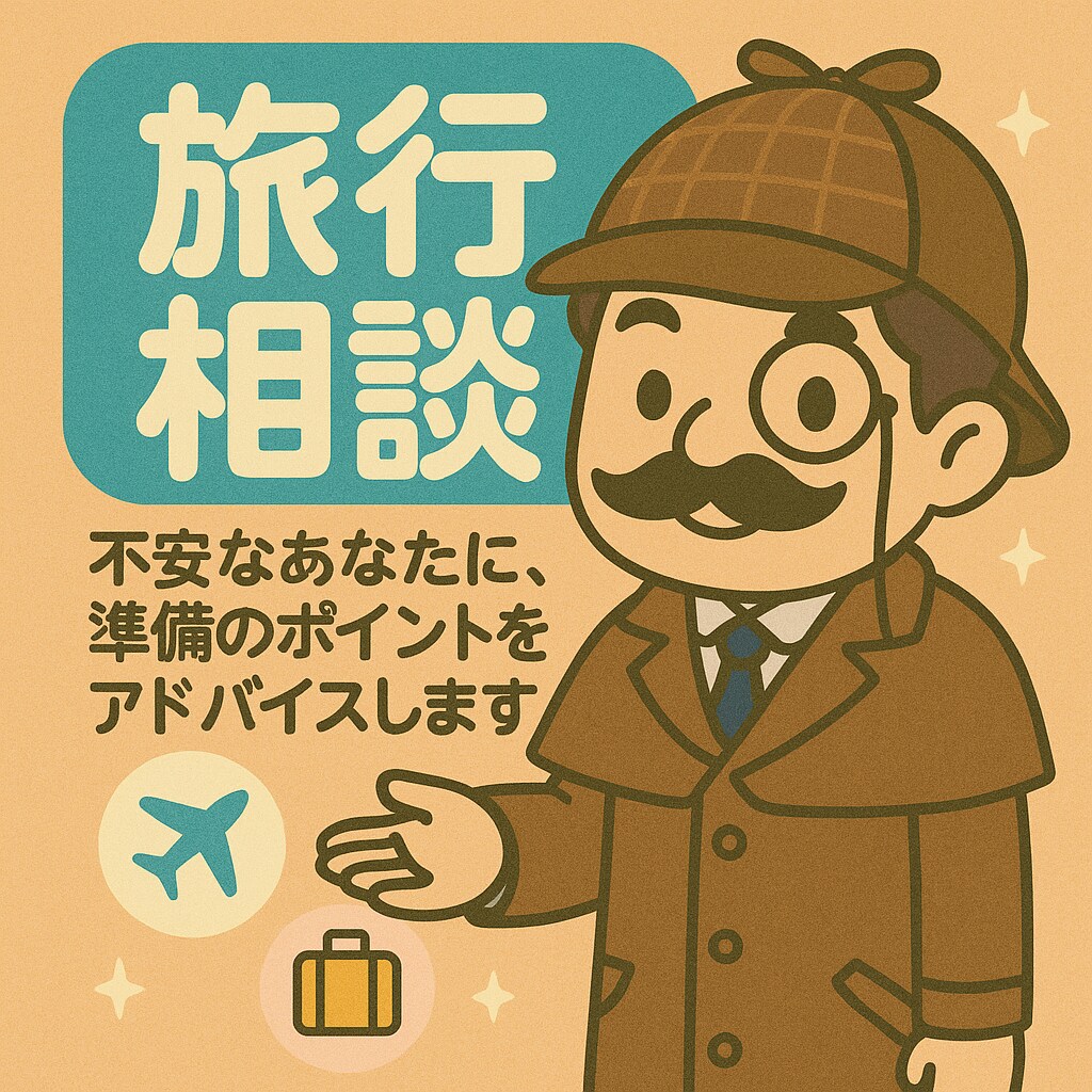 個人で行く海外旅行の準備相談に対応します 海外個人旅行の不安を、準備段階からサポート！