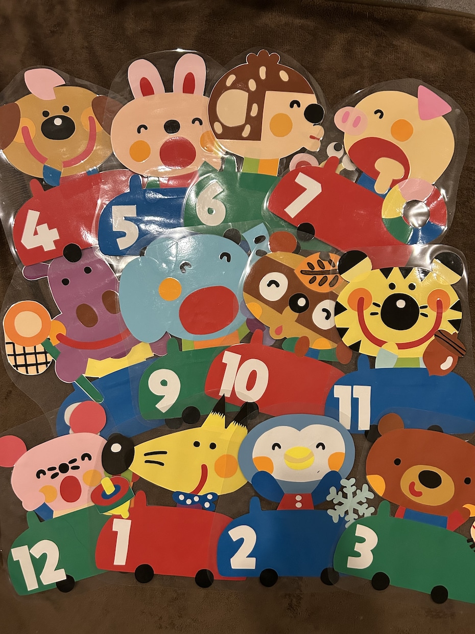 壁面売ります 保育士時代に使用していた壁面を販売します