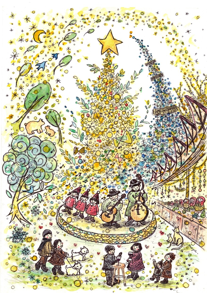 やさしいかわいいタッチのイラスト作成します 手書きならではのあたたかいイラストを提供します！ | ココナラ