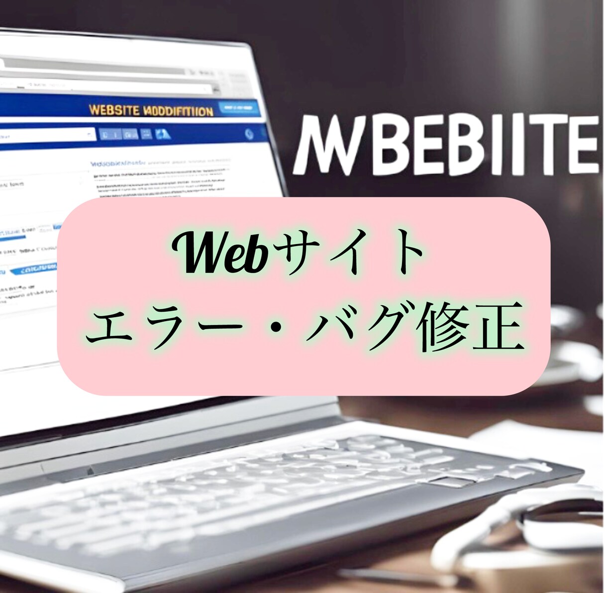 WEBサイトのエラー・バグ修正します 迅速な修正でWebサイト等を最適化します！ | ココナラ