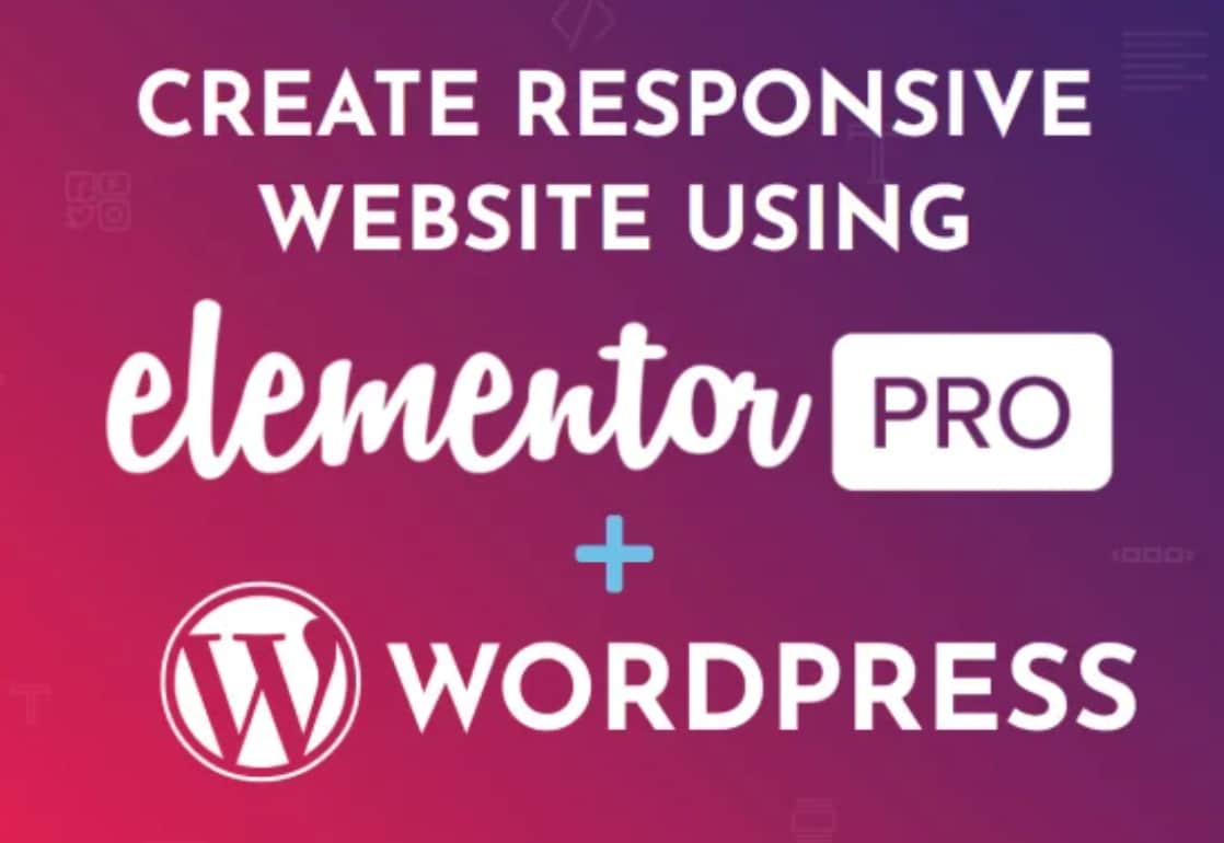 レスポンシブWordPressサイトを作成します elementor proを使って高品質のレスポンシブサイト