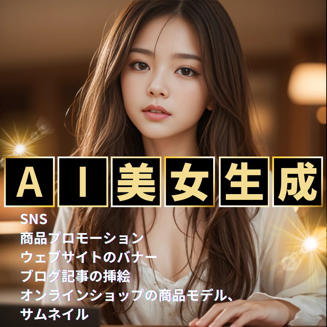 AI美女画像生成いたします SNS運用にも！広告投稿画像製作も承ります/サンプル画像有り | ココナラ