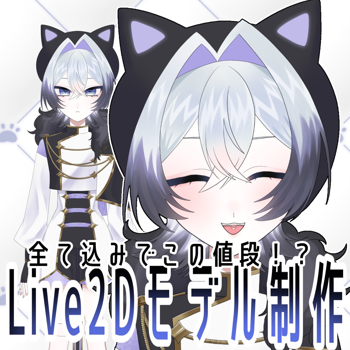 実績制作価格☆Live2Dモデルつくります 安くてクオリティの高いモデル制作をさせていただきます！ | ココナラ