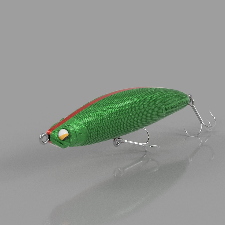 販売に耐えるルアーをデザイン設計いたします 3D CAD 環境の良い沖縄でテストまで可能です。 | ココナラ