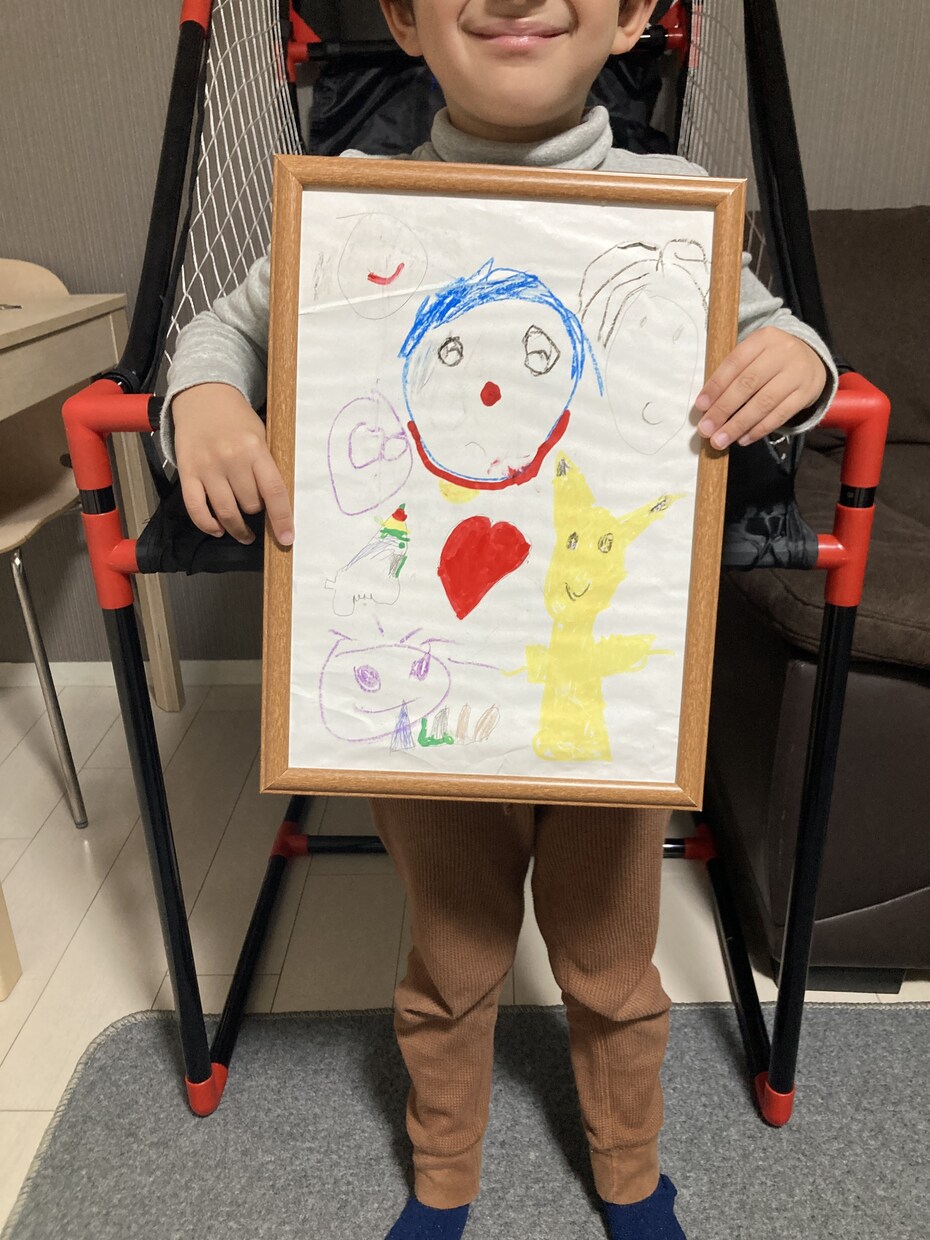 5歳の息子がきまました。宜しくお願い致します タイトルの名前は(ボス)です。 | ココナラ