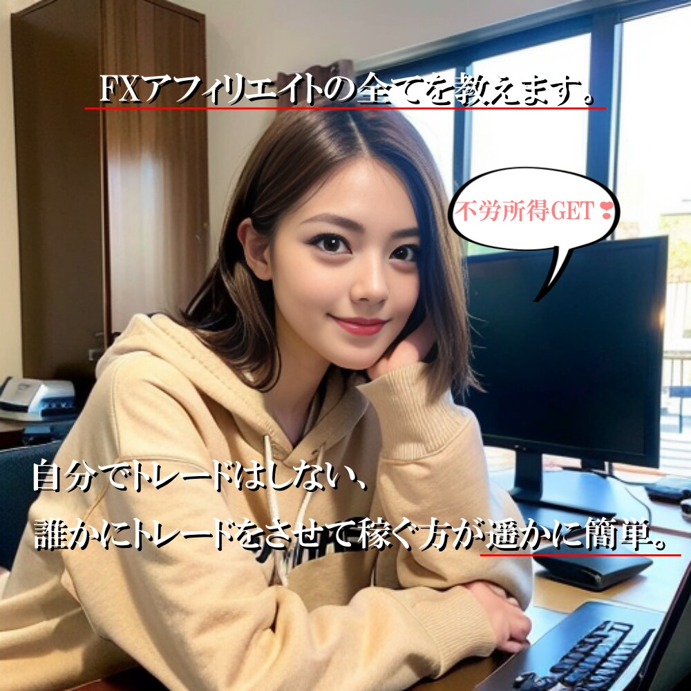 FX高収益アフィリエイト、自己IBも獲得できます 未経験やFXド素人の方も稼ぎやすく、凝縮した内容になってます | FXの相談 | ココナラ