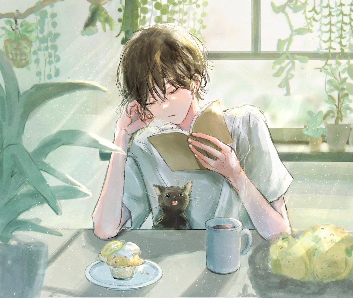 歌ってみた•サムネに！背景ありのイラスト描きます MV動画・配信・立ち絵に。小説・同人誌表紙デザインも承ります | ココナラ