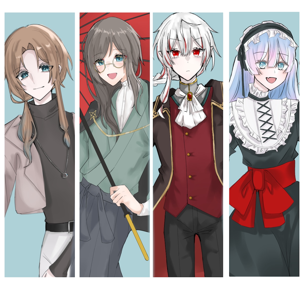 2000円で全身とSD立ち絵計2枚作成いたします TRPGプレイヤーやVtuberの方へ | イラスト作成 | ココナラ