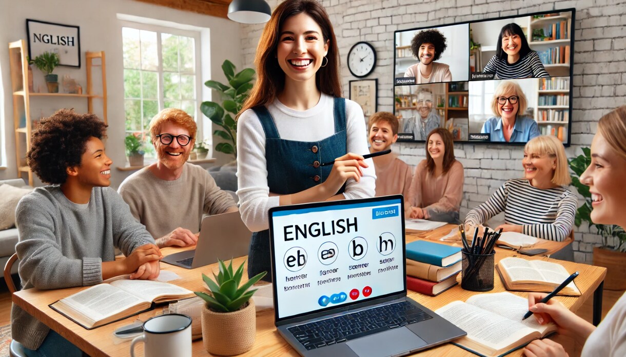 Online English lessonます "Learn English Basics Online!"