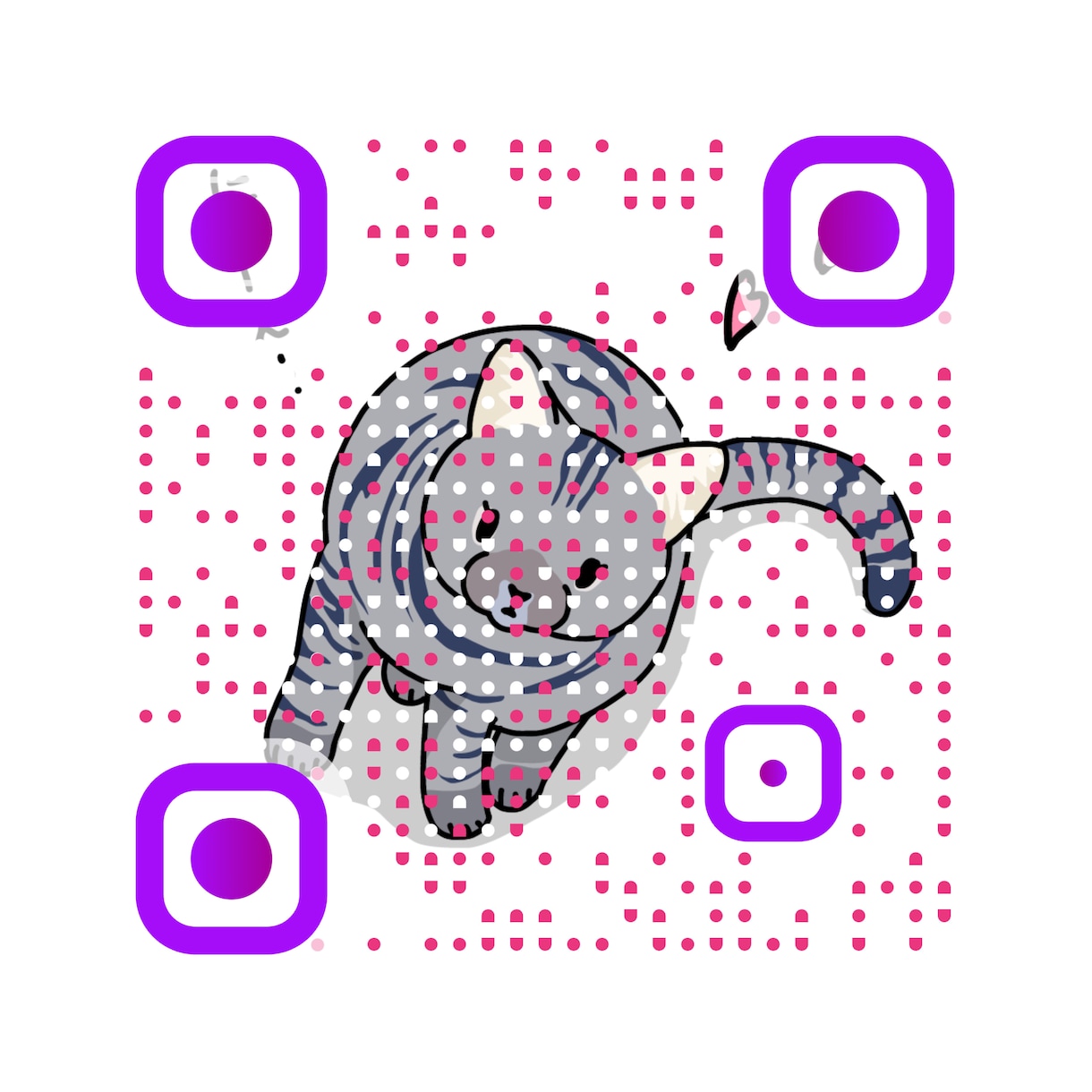 魅力をブーストしよう！QRコードをアート化します 誰もが目に止めるオシャレなQRはいかがですか？