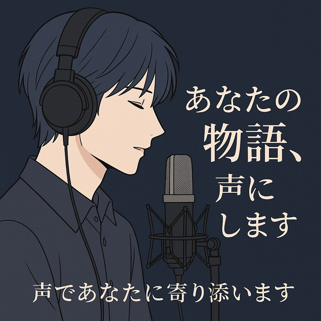あなただけの“推しキャラボイス”演じます 創作の最後のピース、僕の声で埋めませんか？ | ココナラ