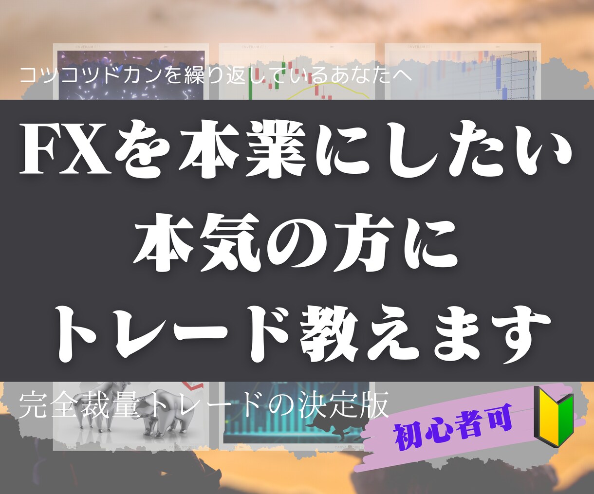 FXを本業にしたい本気の方にトレード教えます 初心者大歓迎 トレードチャンス多い スマホ原則不可 歴15年
