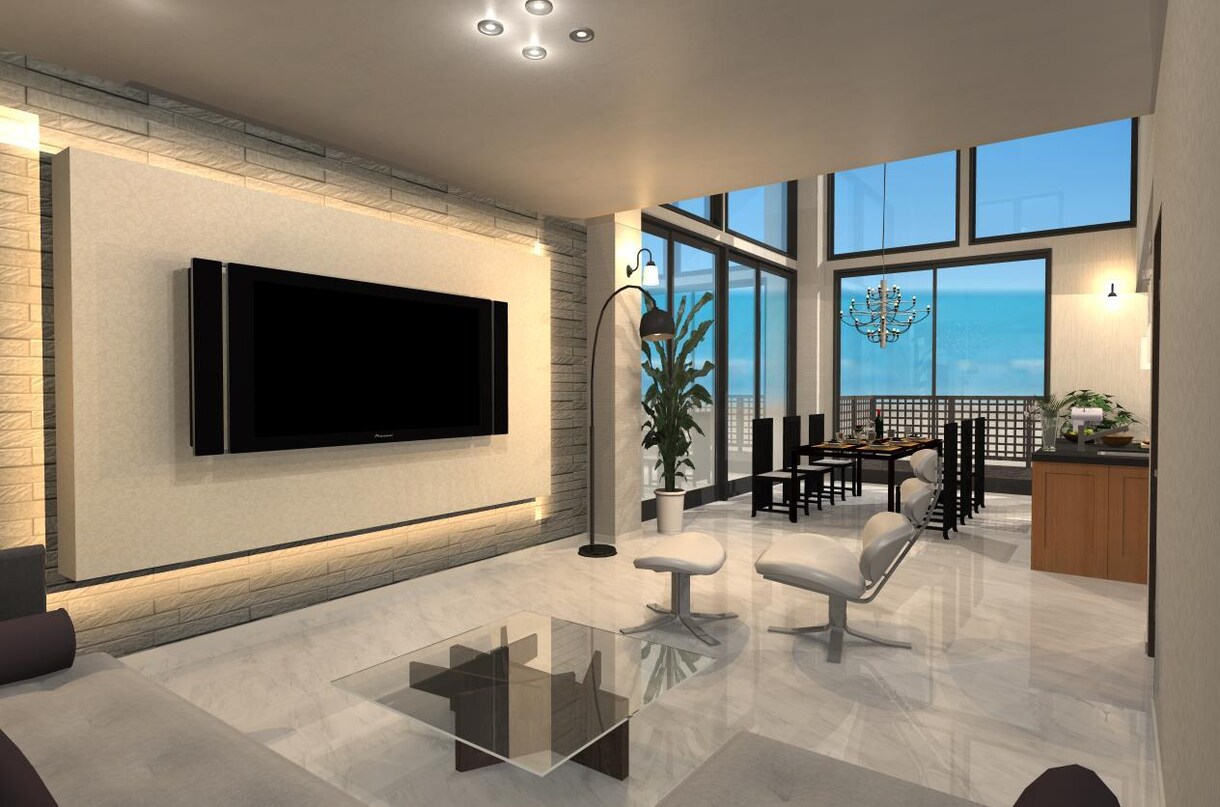 住宅•店舗デザインを魅力ある空間パース作成します 図面作成•3Dパース作成•家具までサポート【住宅】