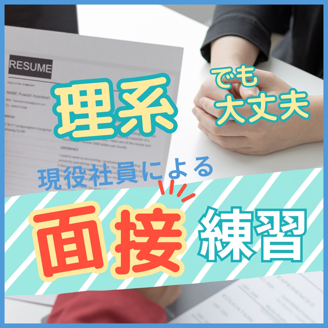 理系向けの模擬面接：SE・技術系面接対策します 大手企業の現役技術系面接官からリアルにフィードバック